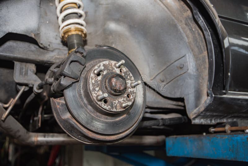 Car Wheel Repair, Brake Repair, Car Wheel and Brake Repair Stock Photo ...