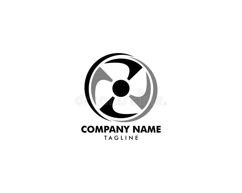 Set of Car Wheel Rim Logo Vector Icon Stock Vector - Illustration of ...