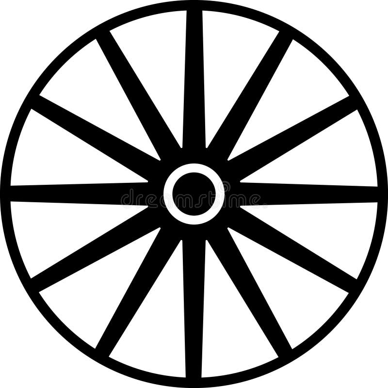 Car Wheel Rims Icon Vector Illustration. Stock Illustration ...