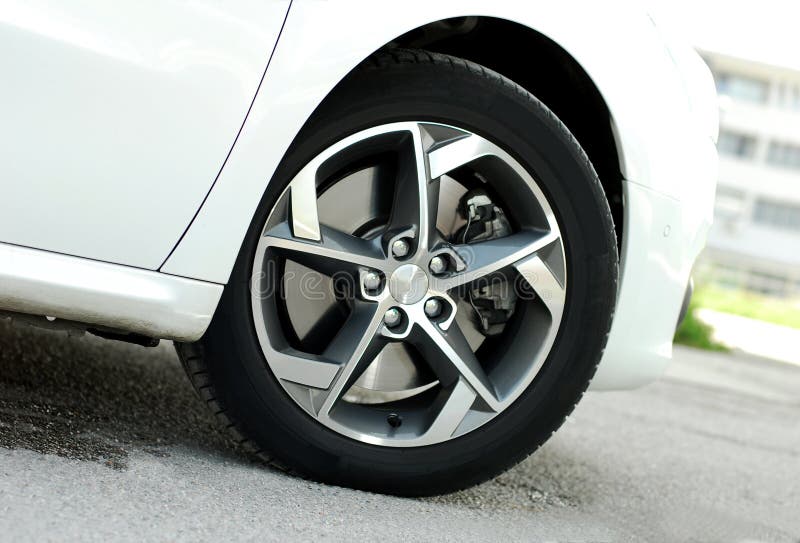 Car wheel stock photo. Image of element, acceleration - 86696938