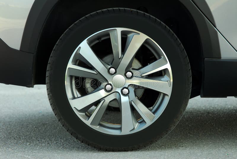 Car wheel stock photo. Image of expensive, wheel, speed - 107091946