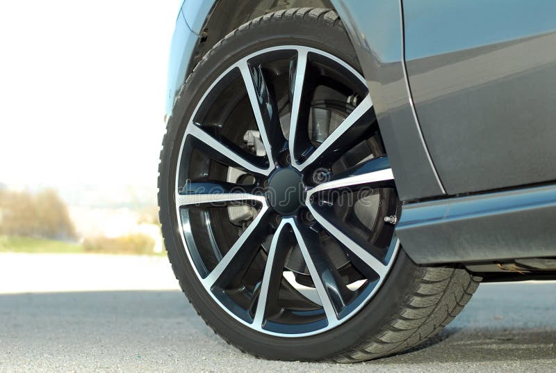 Car wheel stock image. Image of headlights, competition - 91089247