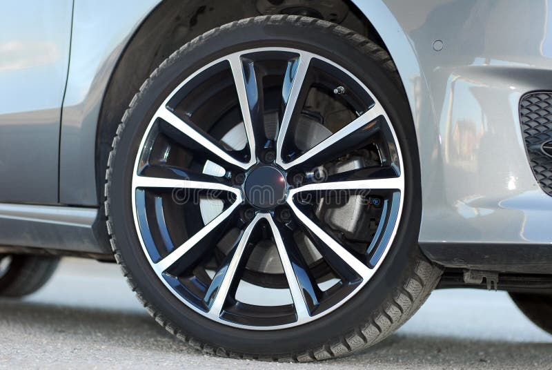 Car wheel stock photo. Image of acceleration, elegance - 99717930
