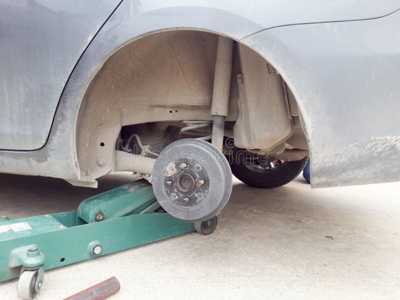 Car wheel tire replacement stock photo. Image of steel - 77288800