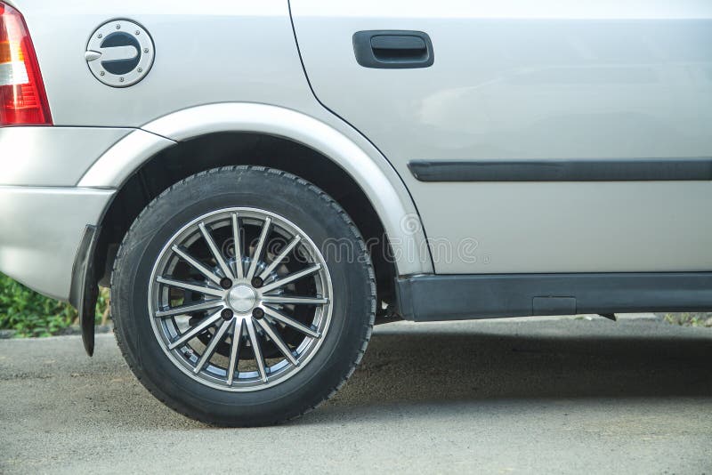 Car Wheel and Tuning Disk. Transport Stock Image - Image of sport ...