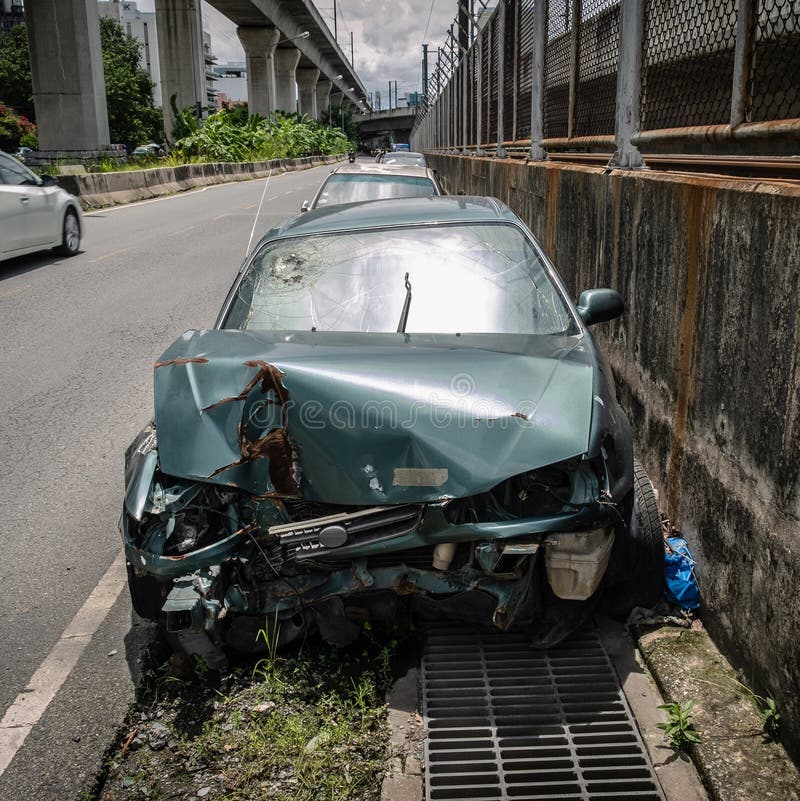 The Car in Which the Accident Was Parked Was Left on the Side of the ...