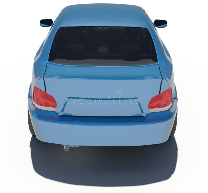 Car on white stock illustration. Illustration of seat - 55041861