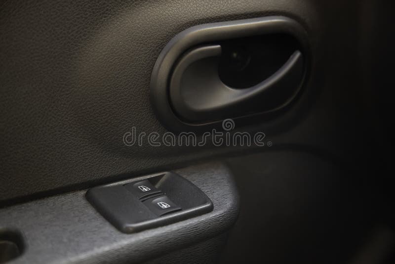 Car window button stock image. Image of gear, detail - 139107169