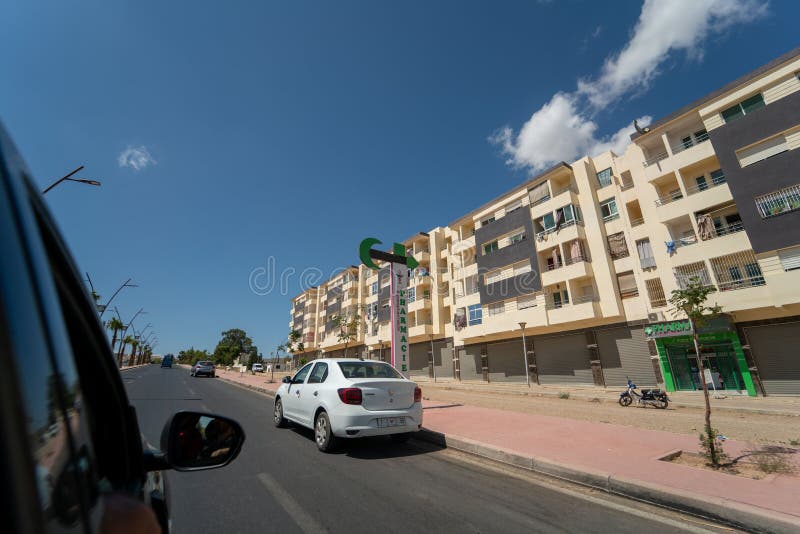Car Window View Over the Roadside in Fes Editorial Image - Image of ...