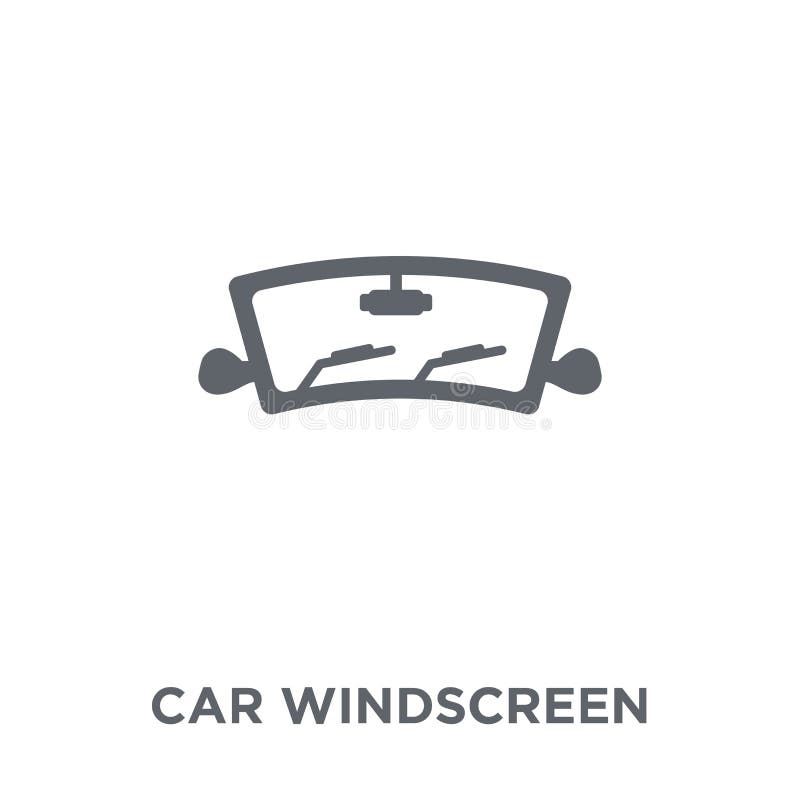 Car Windscreen Icon from Car Parts Collection. Stock Vector ...