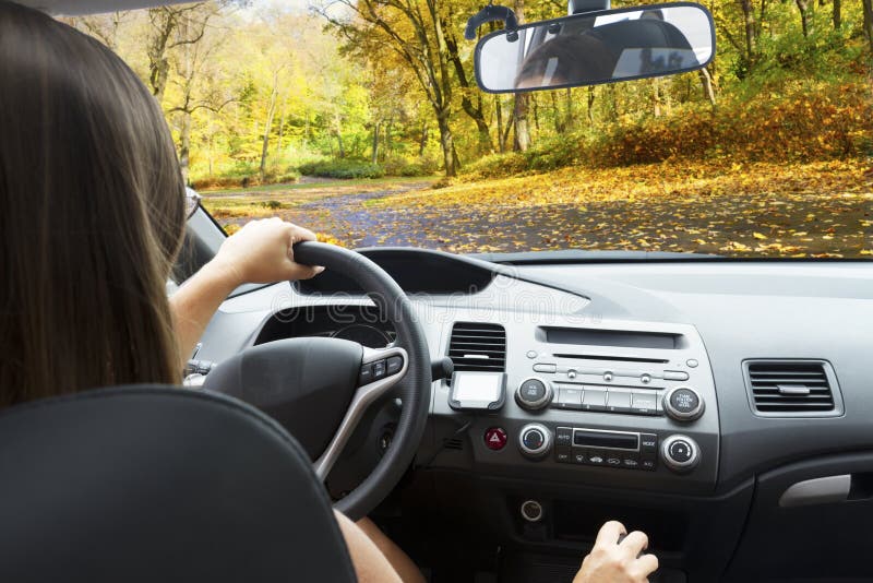 Car windscreen with road stock image. Image of attractive - 79039239