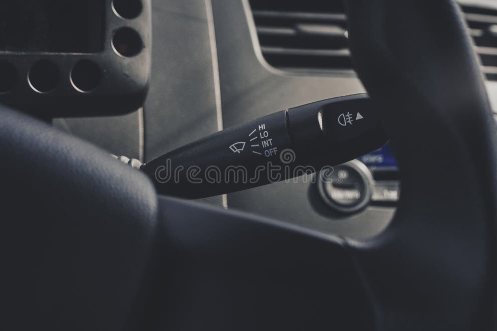 Car wipers panel stock photo. Image of automatic, auto - 179622746