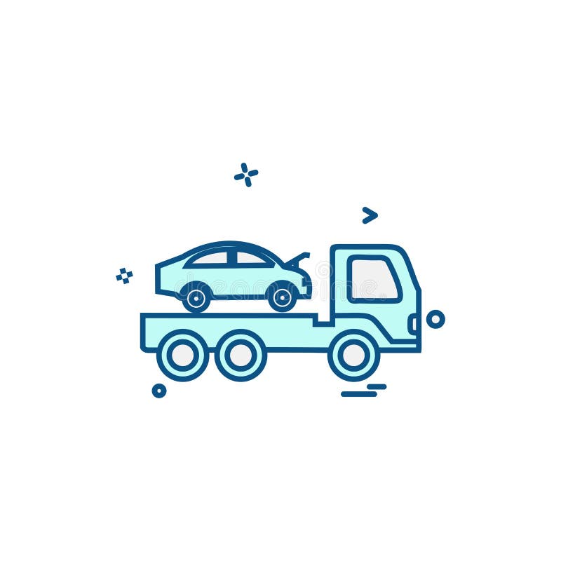 Car Workshop Icon Design Vector Stock Vector - Illustration of symbol ...