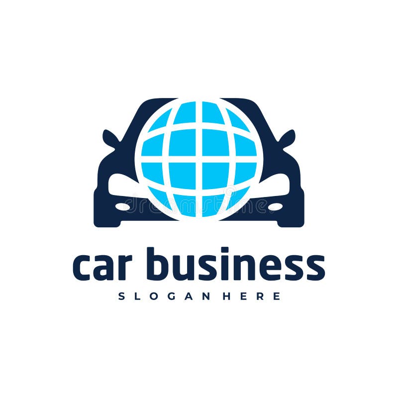 Car World Logo Vector Template, Creative Car Logo Design Concepts Stock ...