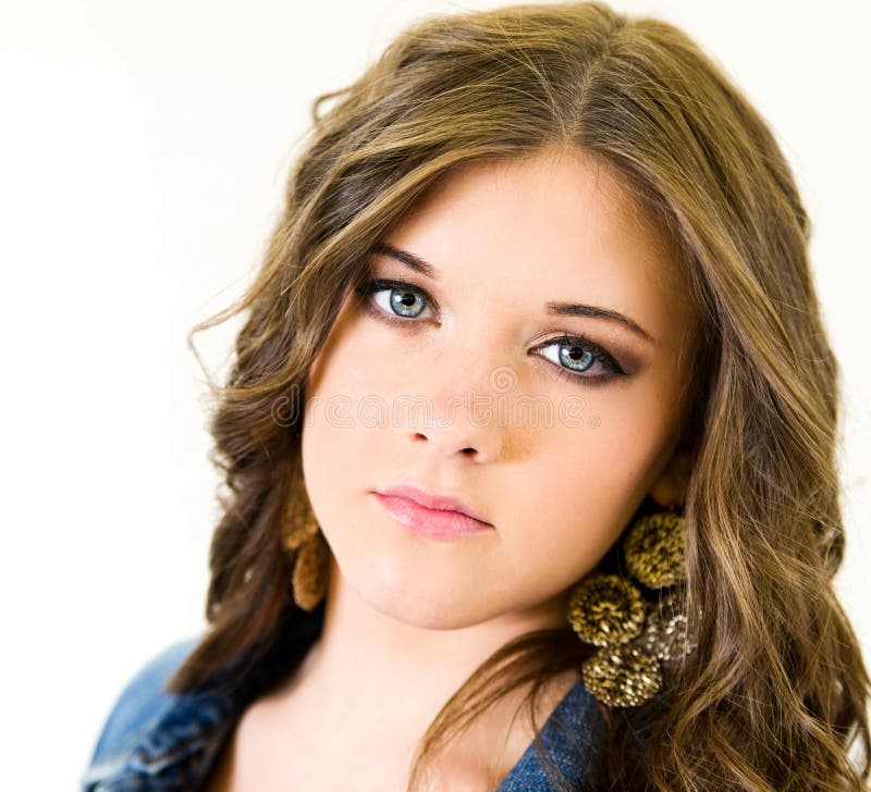 Cara da mulher imagem de stock. Imagem de adolescente - 37815409