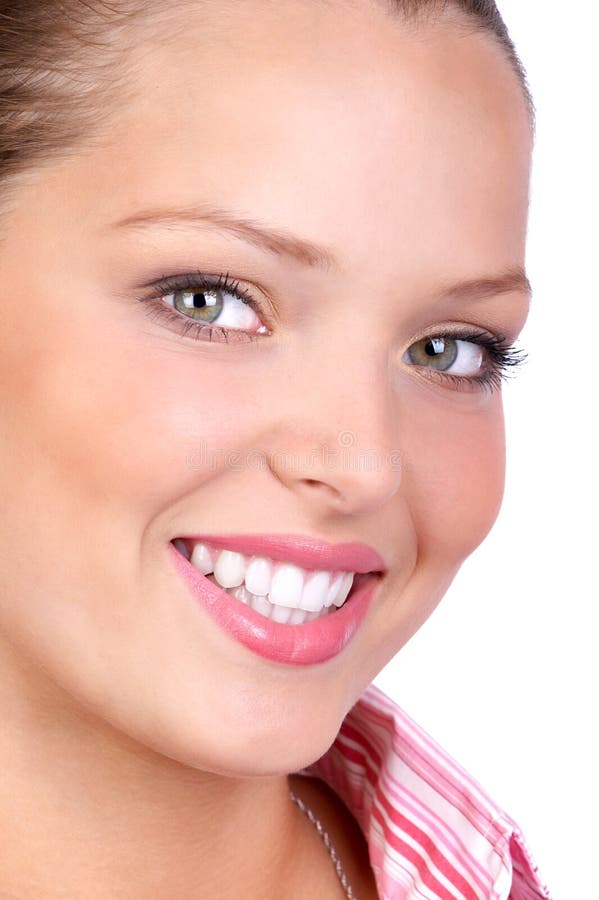 Cara de la mujer foto de archivo. Imagen de blanqueamiento - 4941988