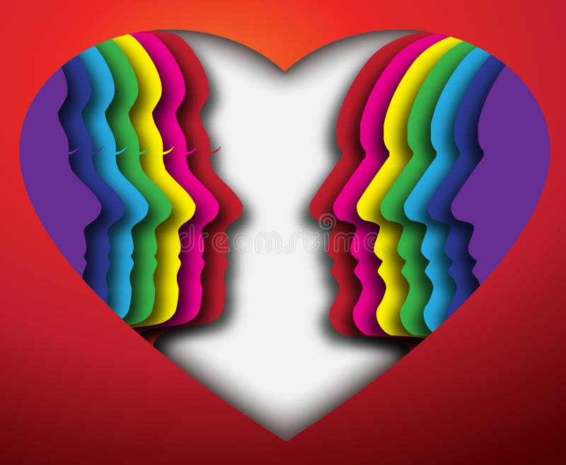 Cara del amor ilustración del vector. Ilustración de elegante - 28900142