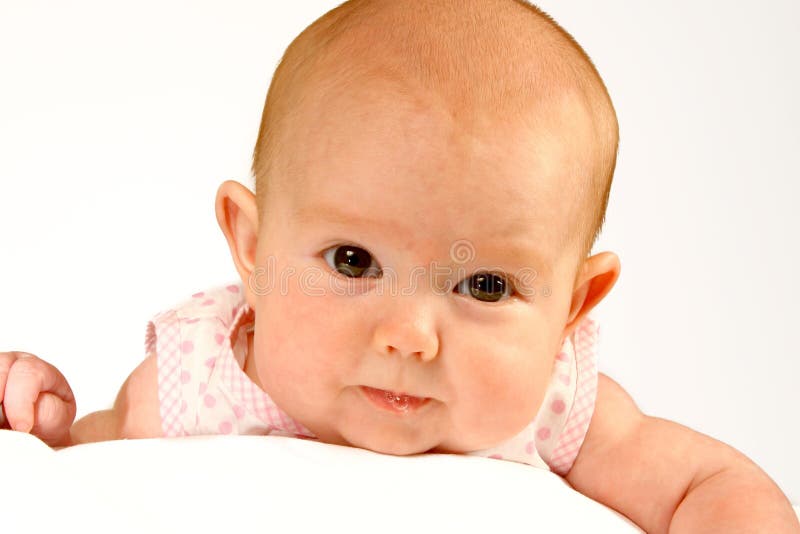 Cara del bebé foto de archivo. Imagen de muchacha, baboso - 1392090