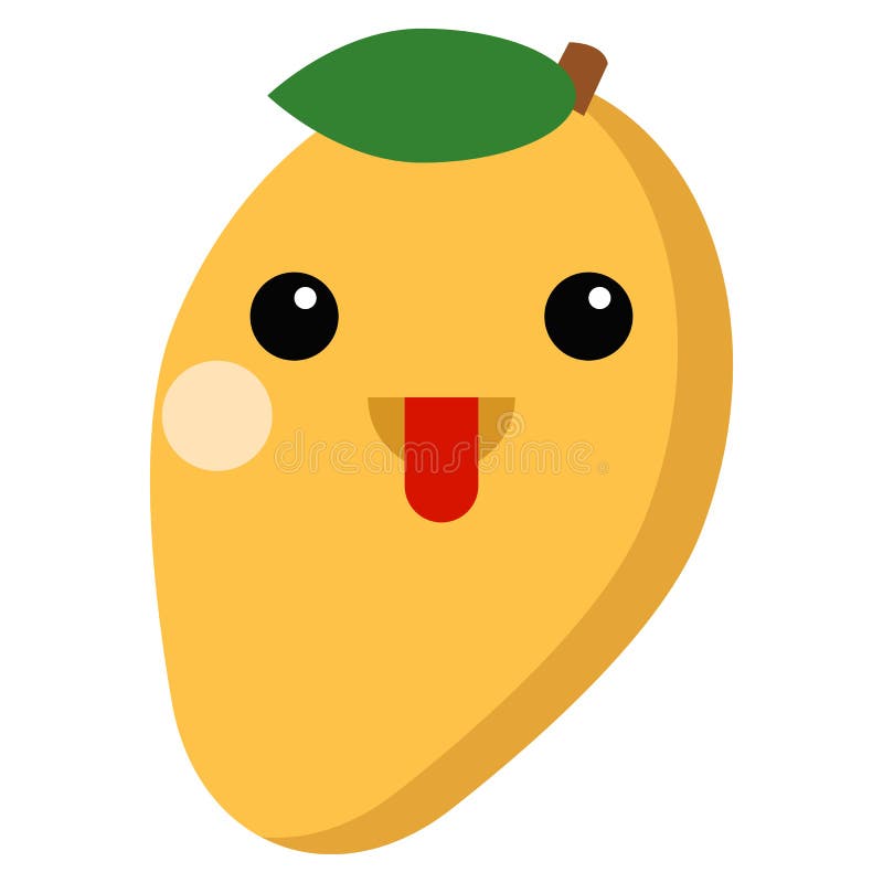 Cara Del Mango Con El Ejemplo Pegado-hacia Fuera Del Vector De La ...