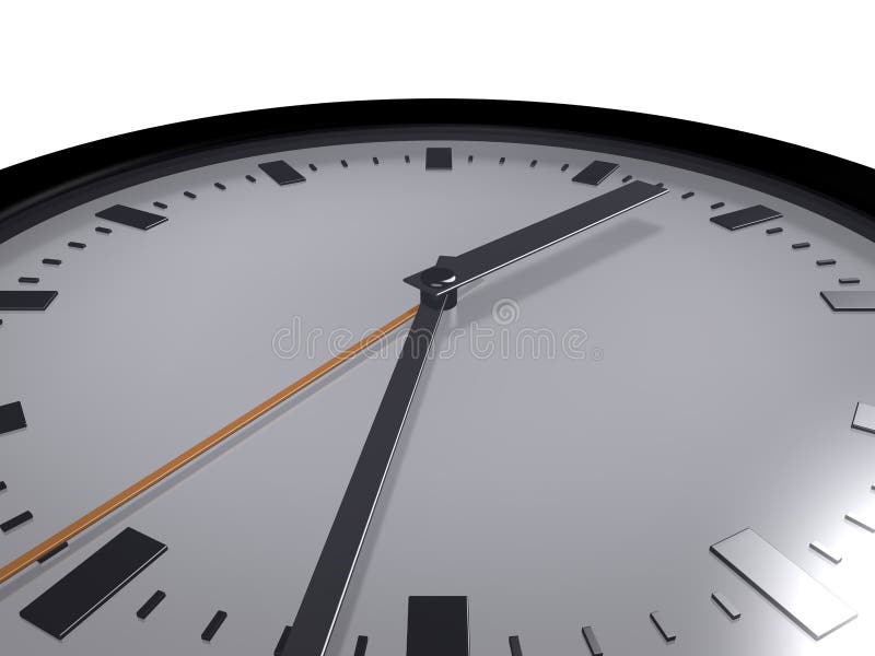 Cara del reloj stock de ilustración. Ilustración de reloj - 24579354