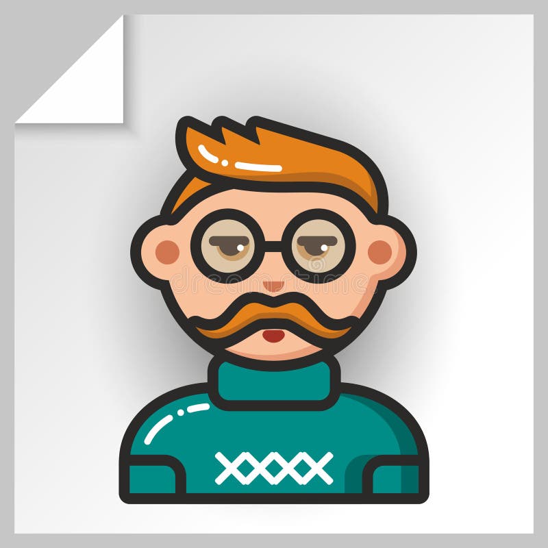 Cara icons_2 de la gente ilustración del vector. Ilustración de ...