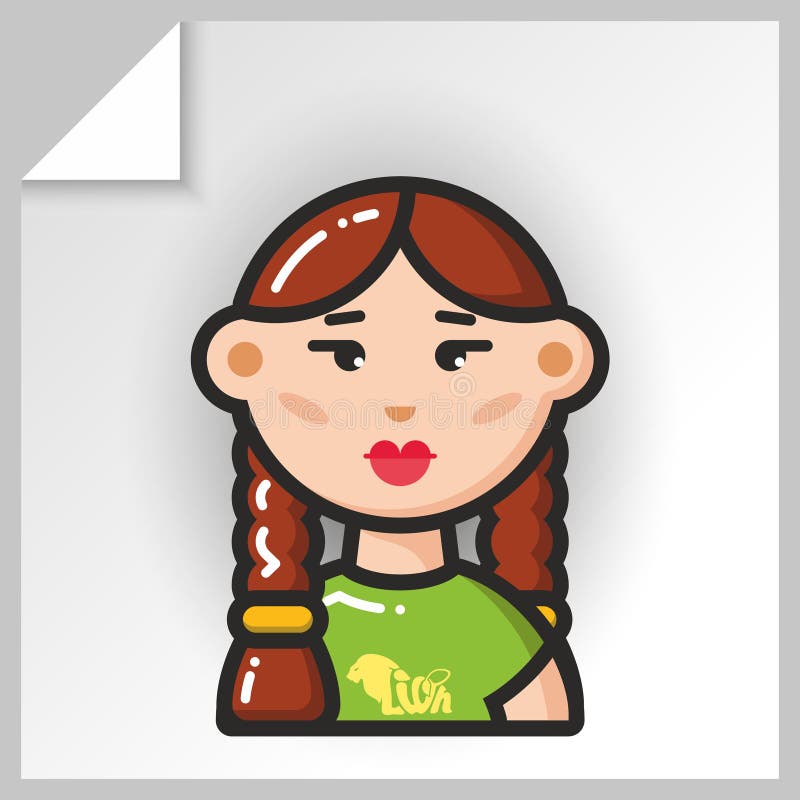 Cara icons_14 de la gente ilustración del vector. Ilustración de ...