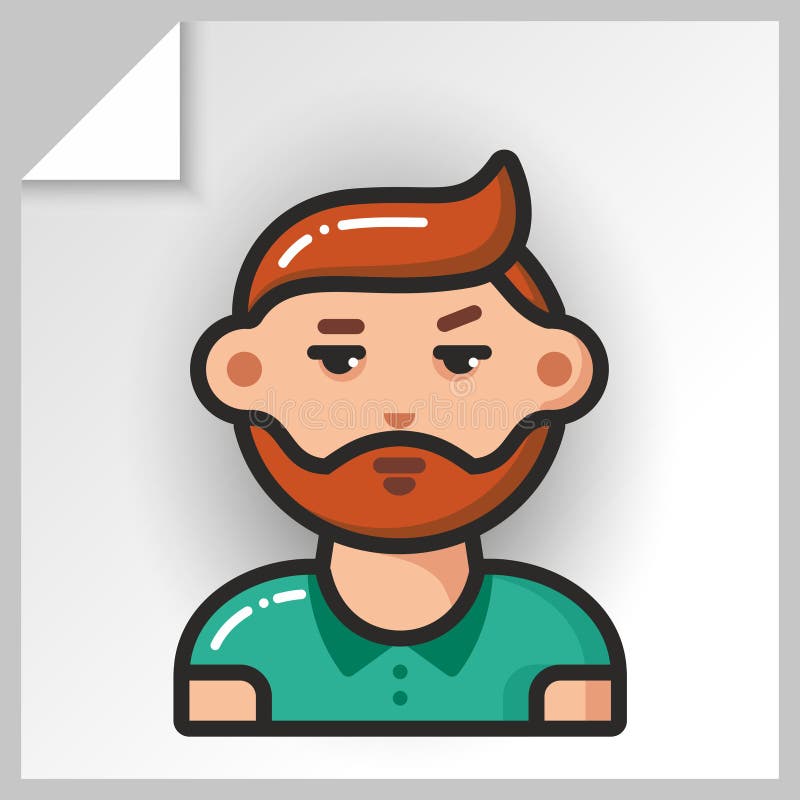 Cara icons_15 de la gente ilustración del vector. Ilustración de ...