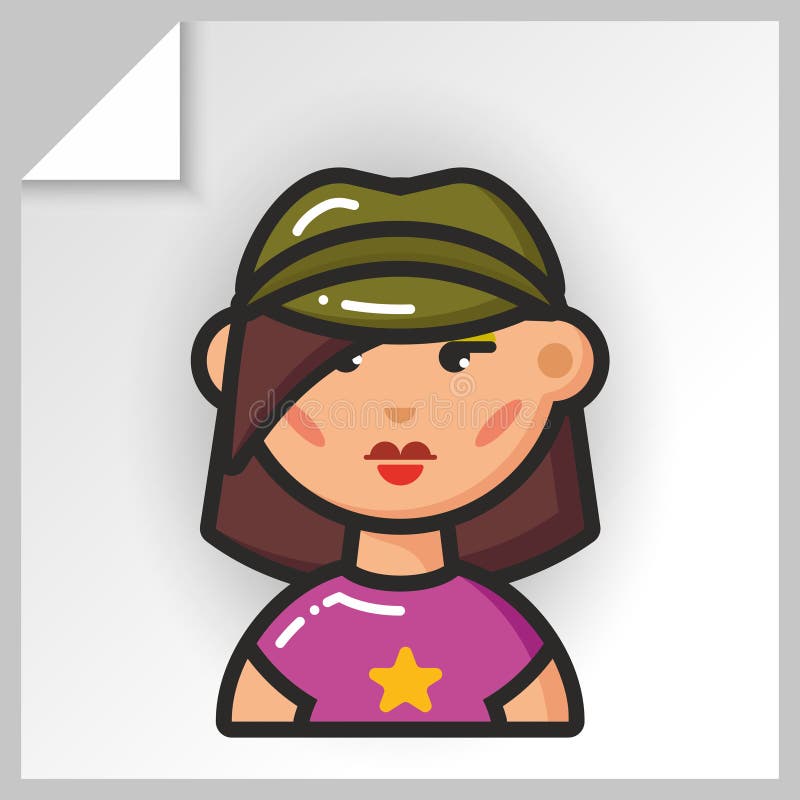 Cara icons_16 de la gente ilustración del vector. Ilustración de gente ...