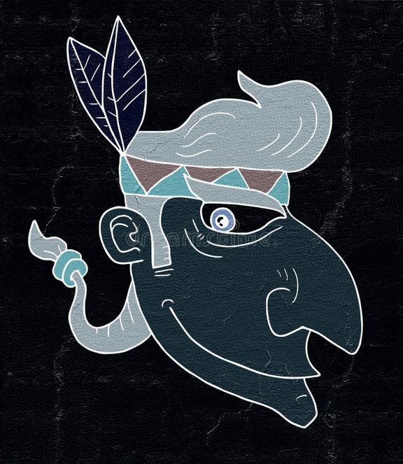 Cara indiana ilustração stock. Ilustração de elevado - 82645394