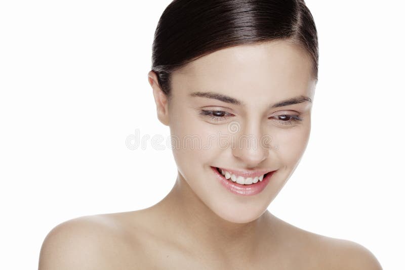 Cara natural de la belleza imagen de archivo. Imagen de atractivo ...