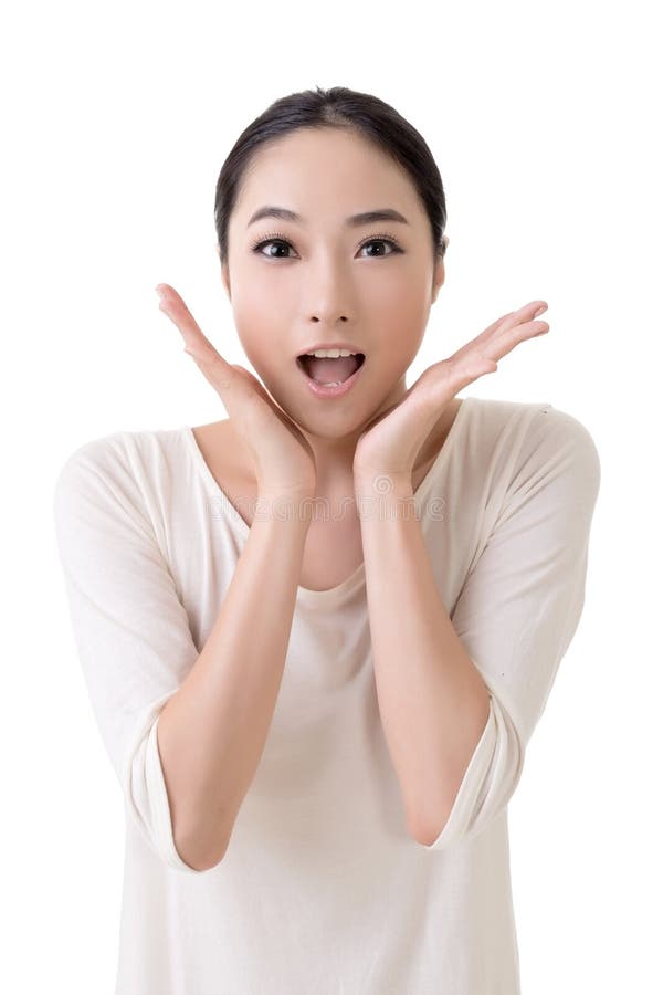 Cara sorprendida imagen de archivo. Imagen de hermoso - 36719597