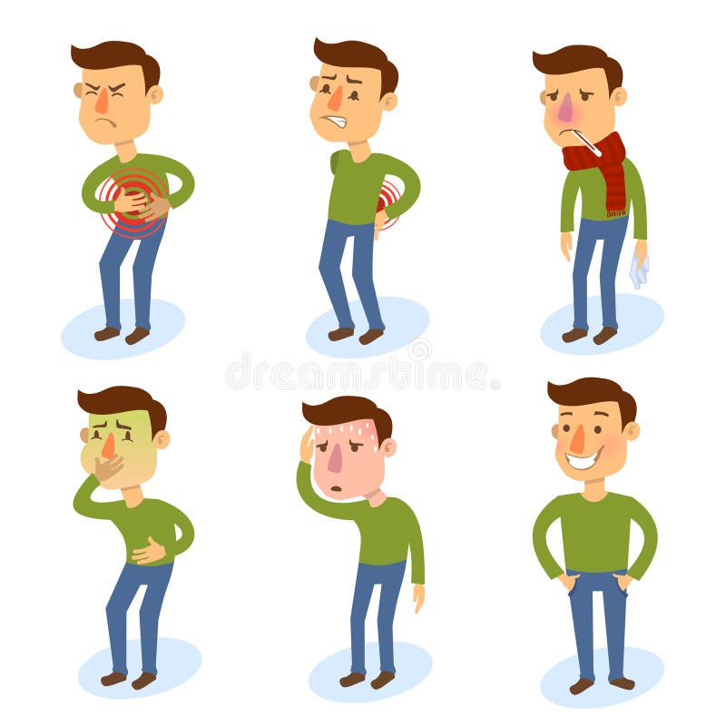 Enfermo Ilustraciones Stock, Vectores, Y Clipart – (270,075 ...