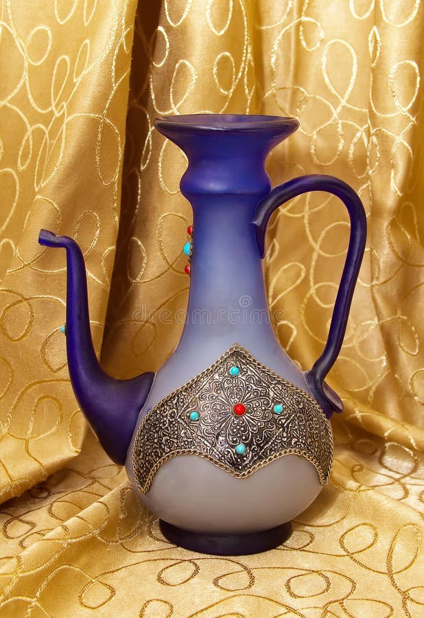 Carafe. stock photo. Image of carafe, flower, symmetry - 46572852