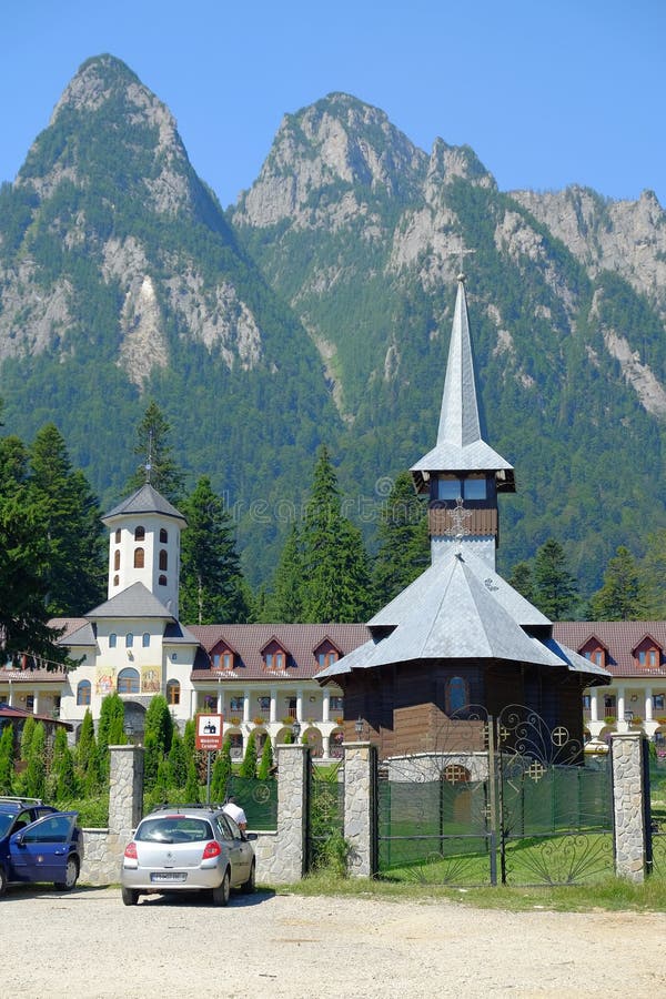 Caraiman Monastery editorial photo. Image of landscape - 74684021