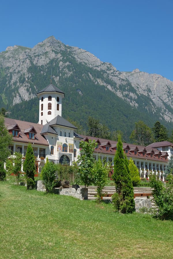 Caraiman Monastery editorial stock image. Image of bell - 74684054