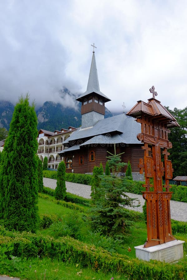 Caraiman Monastery editorial image. Image of europe, edifice - 74684100