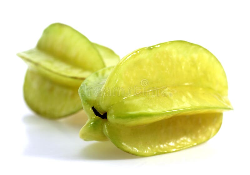 Carambola Star Fruit, Averrhoa Carambola, Exotic Fruit Stock Photo ...