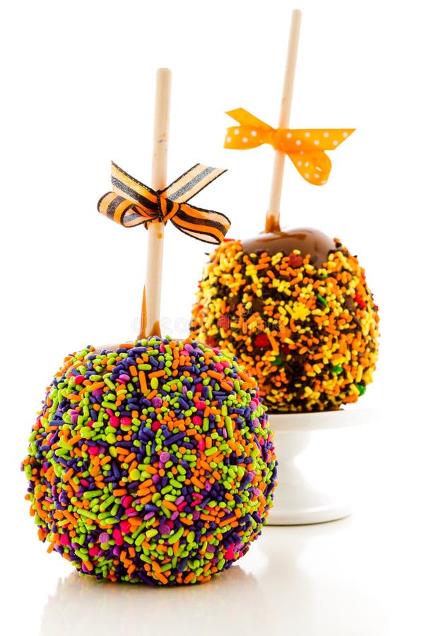 Caramel apple stock photo. Image of harvest, fresh, fruit - 34287422