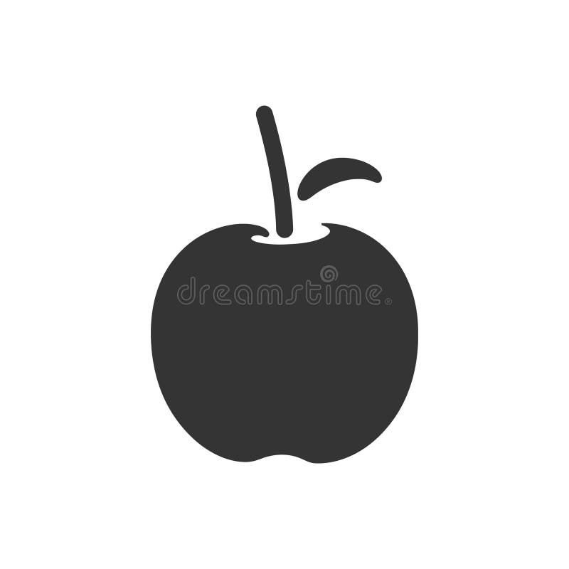 Caramel Apple Icon stock vector. Illustration of stick - 296705472
