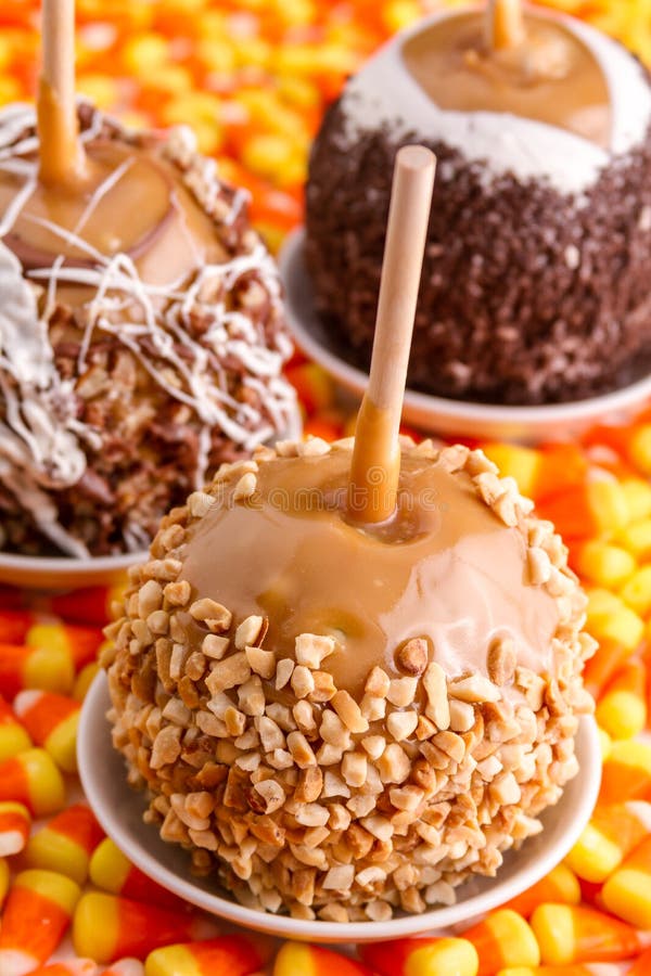 Caramel Apples stock photo. Image of candy, treat, fall - 37678842