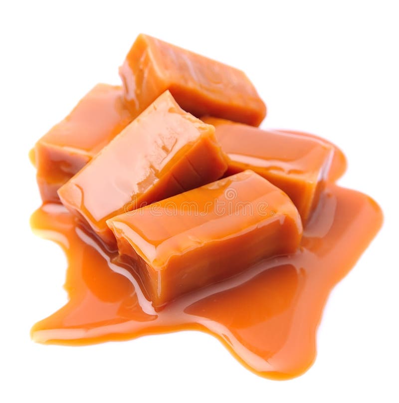 Caramel Candies And Caramel Topping Stock Photo - Image of meal ...