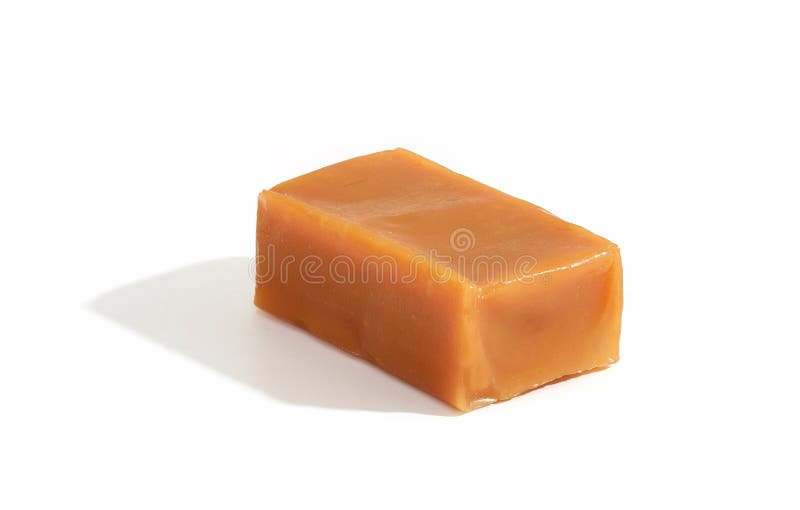 Caramel Candy and Melted Caramel Drop Stock Photo - Image of melt ...