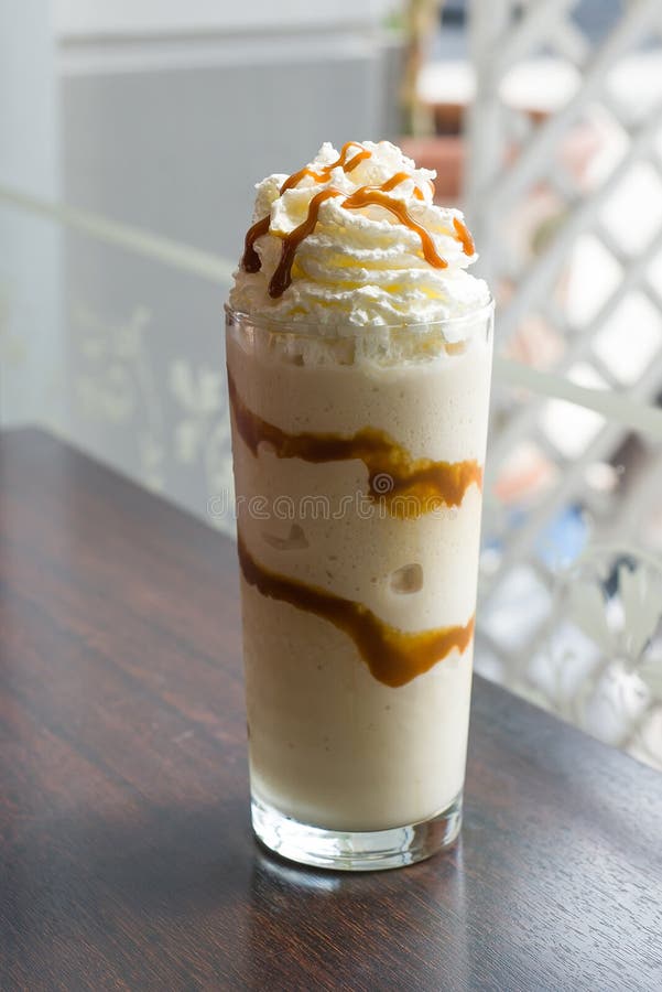 Caramel Frappe stock photo. Image of irish, served, drink - 28329584
