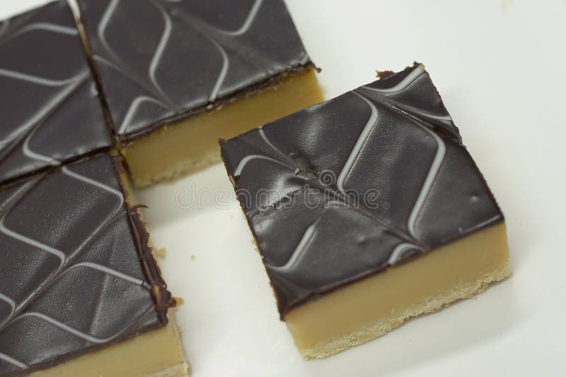 Caramel Slice stock photo. Image of closeup, attractive - 598412