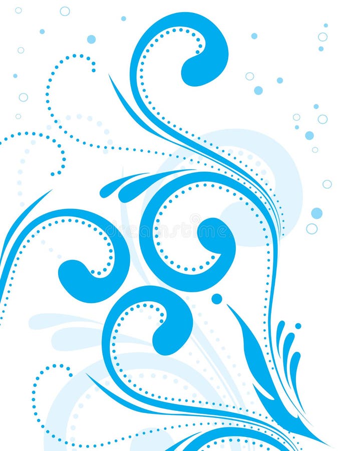 Waves. stock vector. Illustration of ocean, artistic, deep - 2647013