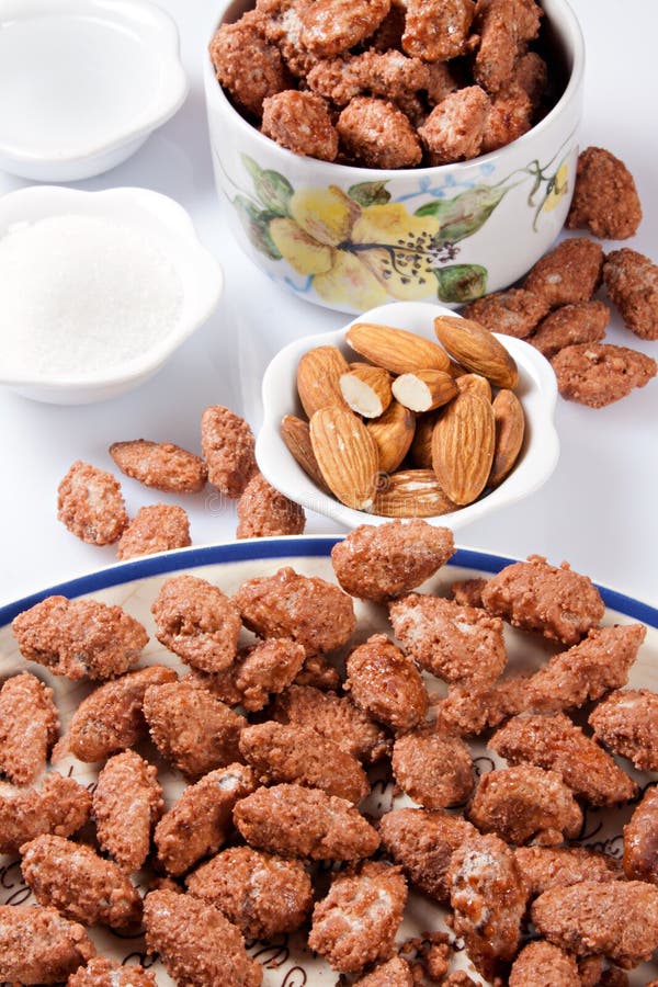 Caramelized almonds stock photo. Image of caramelized - 22772872