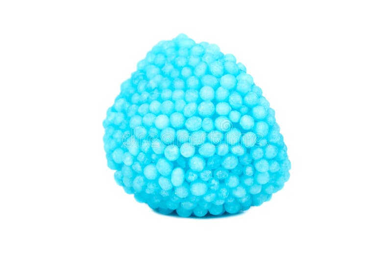 Caramelos Azules Y Rojos De La Jalea De La Baya Foto de archivo ...