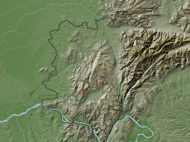 Caras-Severin, Romania. Wiki. No Legend Stock Illustration ...