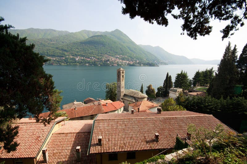 Carate Urio (Como) stock image. Image of como, lake, italy - 26338471