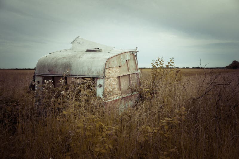 Caravan stock photo. Image of agricultural, horizon, empty - 42050986